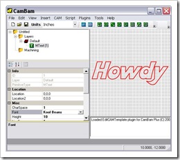CamBam – Convert Font to DXF — Cambam , Cnc , Dxf — Blogger Blog by ...